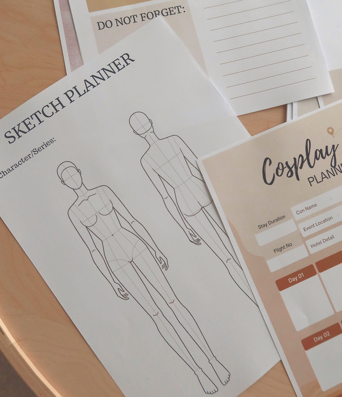 Digital Cosplay Planner, Cosplay Costume Planner, Cosplay Journal ...