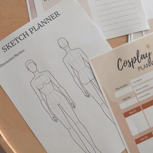 Digital Cosplay Planner, Cosplay Costume Planner, Cosplay Journal ...