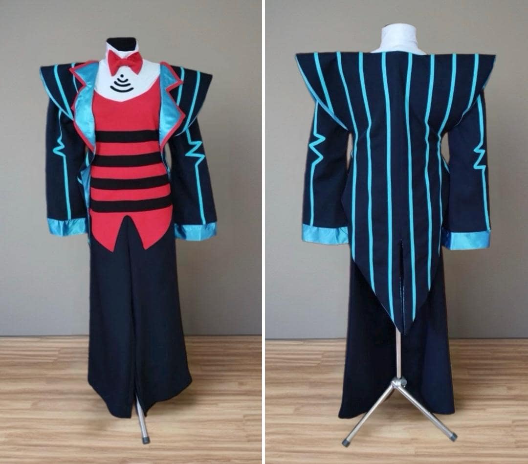 Hotel Hazbin Cosplay, Vox Leader of the Vees Cosplay Costume, Hazbin ...