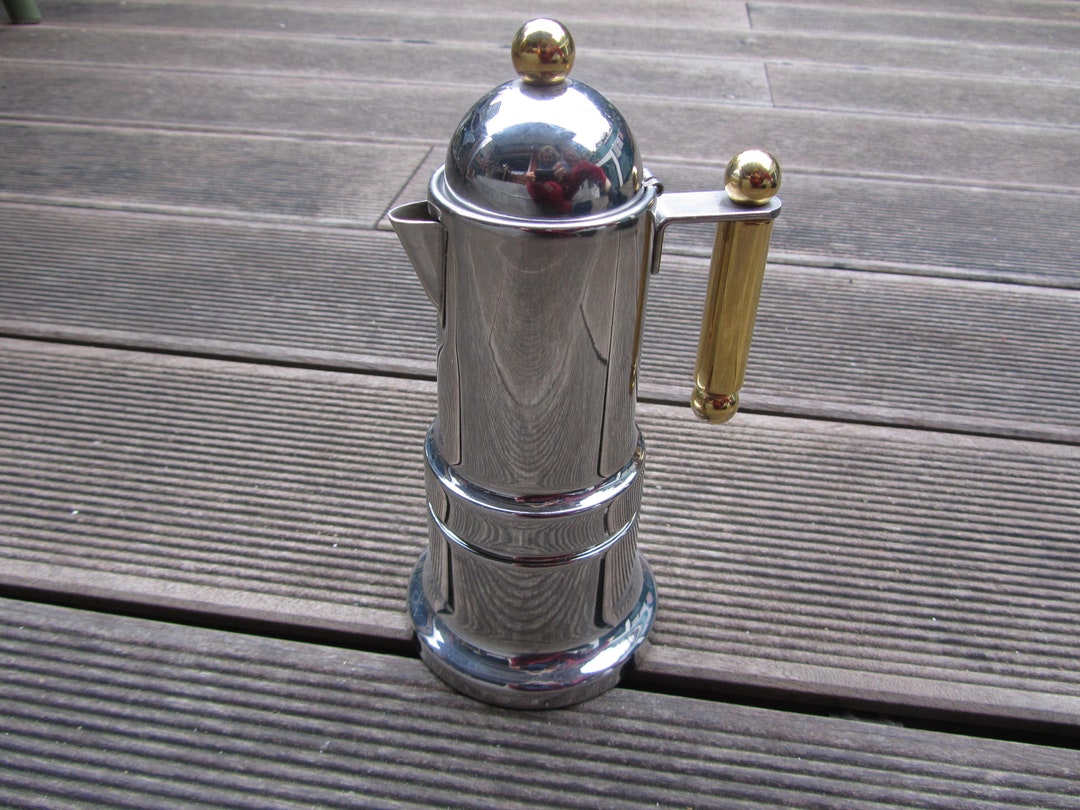 Vev Viganò Kontessa Model Coffee Maker in 18/10 Stainless Steel and ...