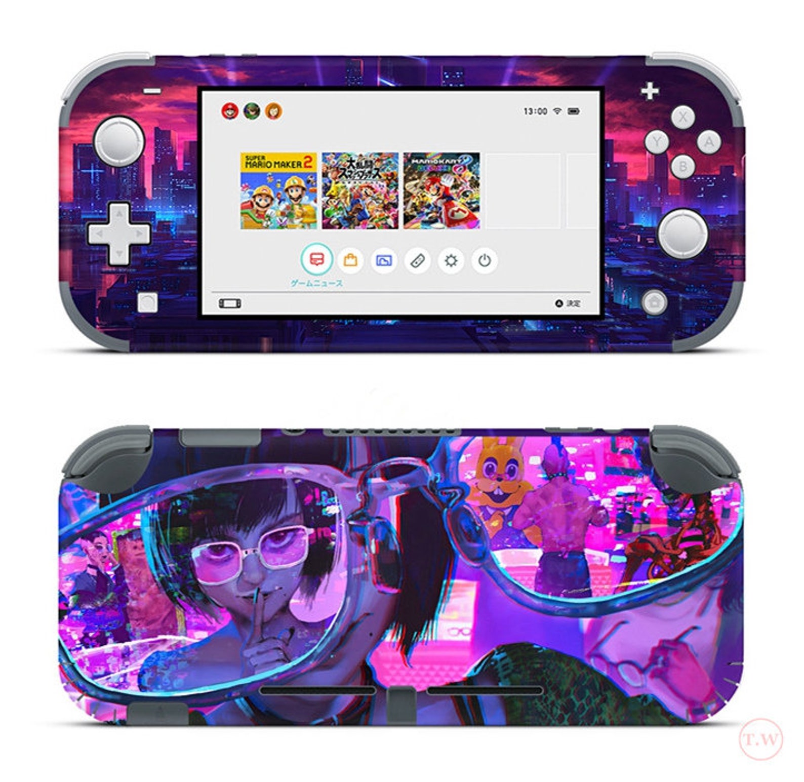 Nintendo Switch Lite Skin Vinyl Skin Wrap Sticker Switch Lite | Etsy