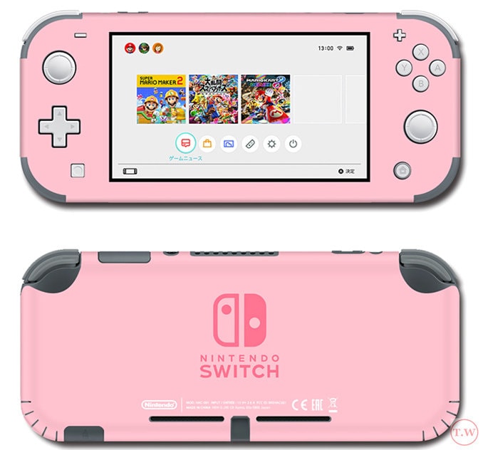 Piel rosa para el Nintendo Switch Lite calcomanía de vinilo - Etsy España