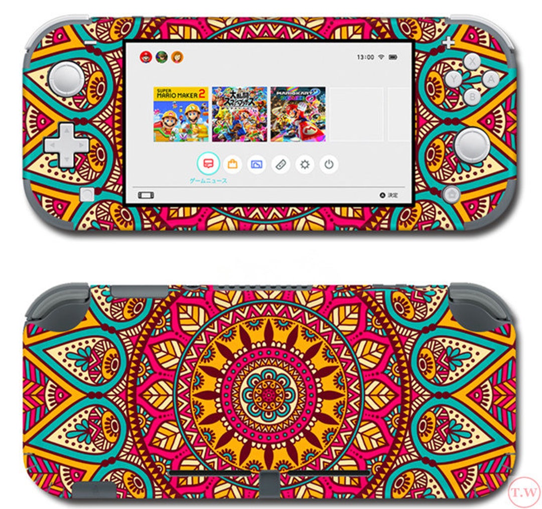 Retro Flos Daturae Skin for the Nintendo Switch Lite Decal - Etsy