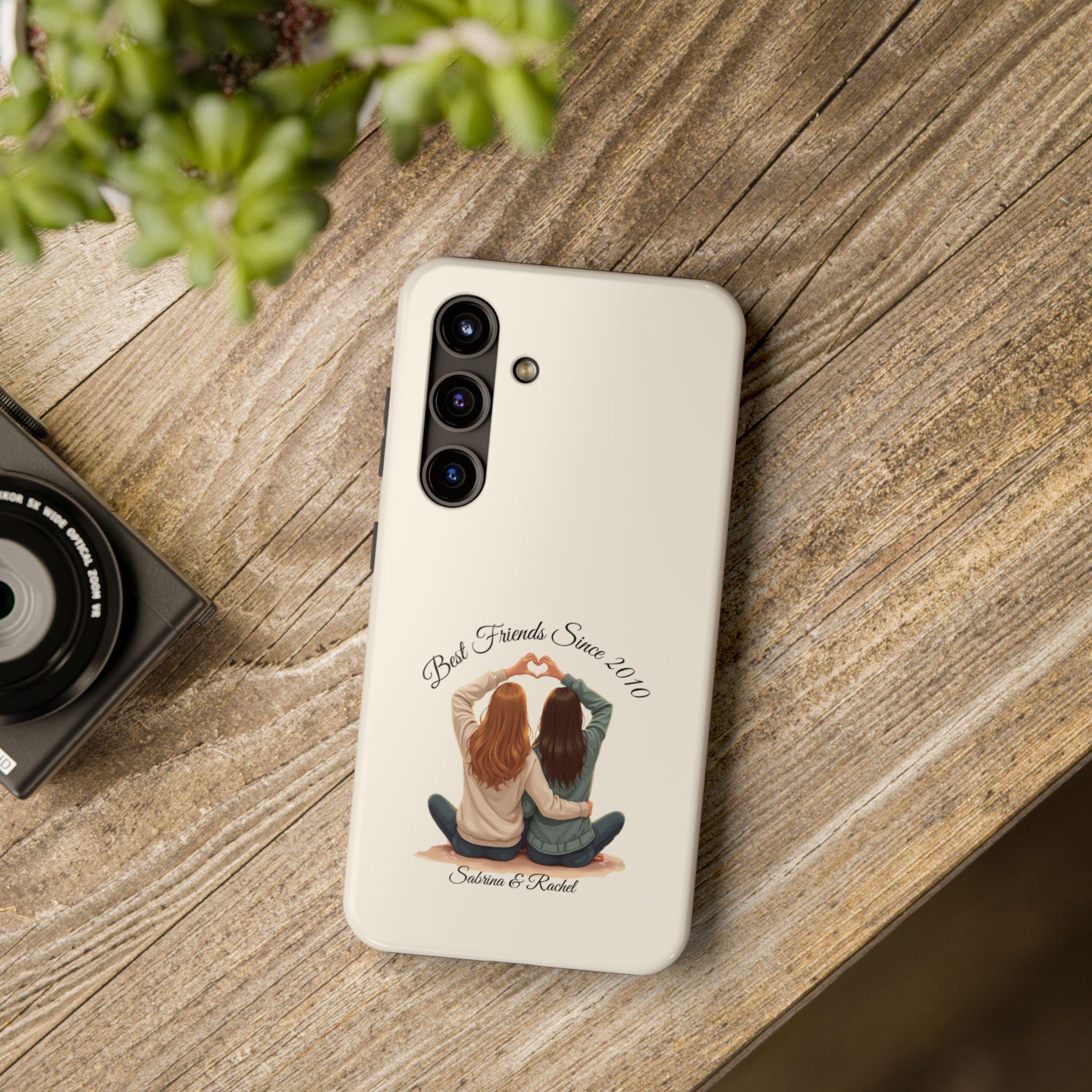 Custom Best Friends Phone Case, Personalized Gift for Besties, Soul ...