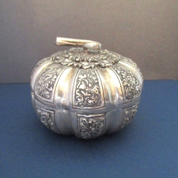 Cambodia Silver Betel Nut Box - Etsy