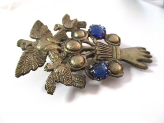 Antique Peruvian Tupu Shawl Pin, Inca Andean Bolivian… - Gem