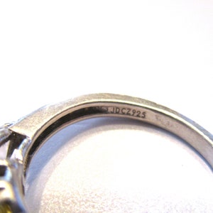 Jean Dousett Sterling Silver Large Canary Yellow CZ, Pear Shape Clear ...