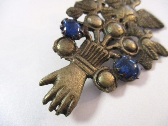 Antique Peruvian Tupu Shawl Pin, Inca Andean Bolivian… - Gem