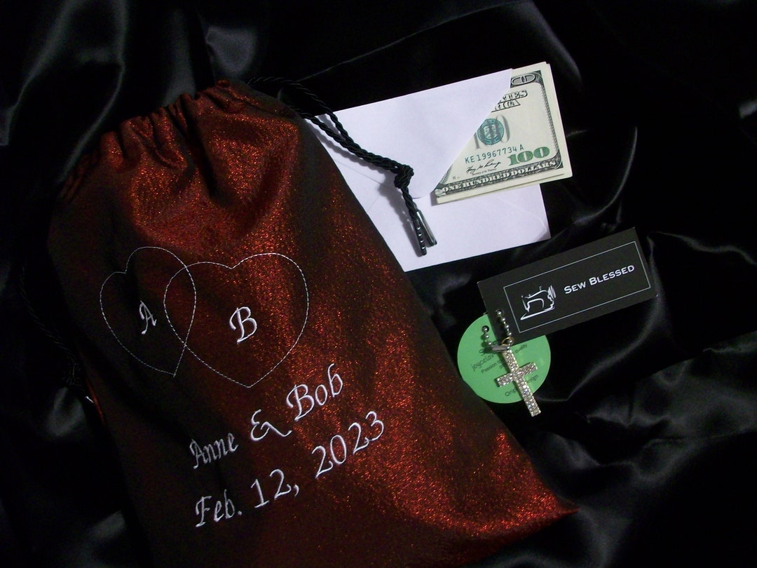 Money Bag Wedding Accessory for the Wedding Reception - Etsy