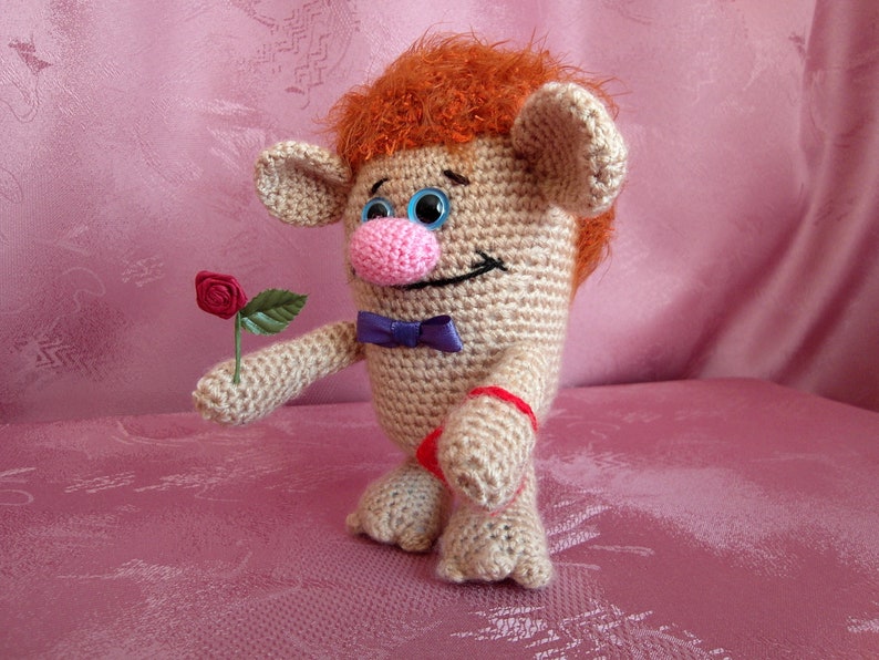 Doll mister Charming, Amigurumi, Handmade, Unique, Handmade, OOAK - Etsy