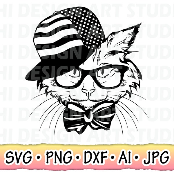 July 4th Cat Hat - Etsy