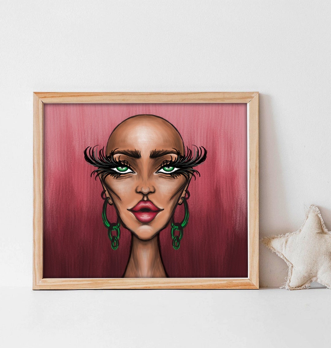 Character Art Print, Home Decor Wall Art Prints, Character Art Anime ...