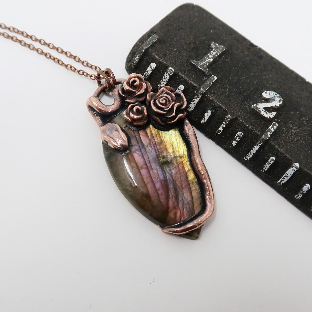 Flashy Labradorite Snake Talisman - Etsy