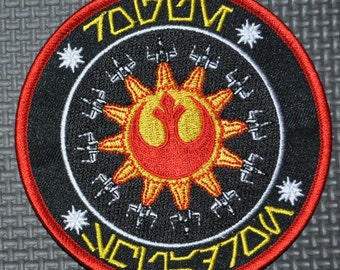 Star Wars X-wing Rogue Squadron classic 4 Patch in Aurebesh Rogue One ...
