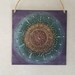 Square Metallic Rainbow Mandala Wall Plaque Gift for Them - Etsy