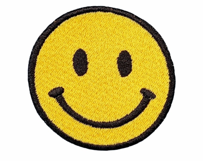 Angry Smiley Face Patch Custom Made - Etsy