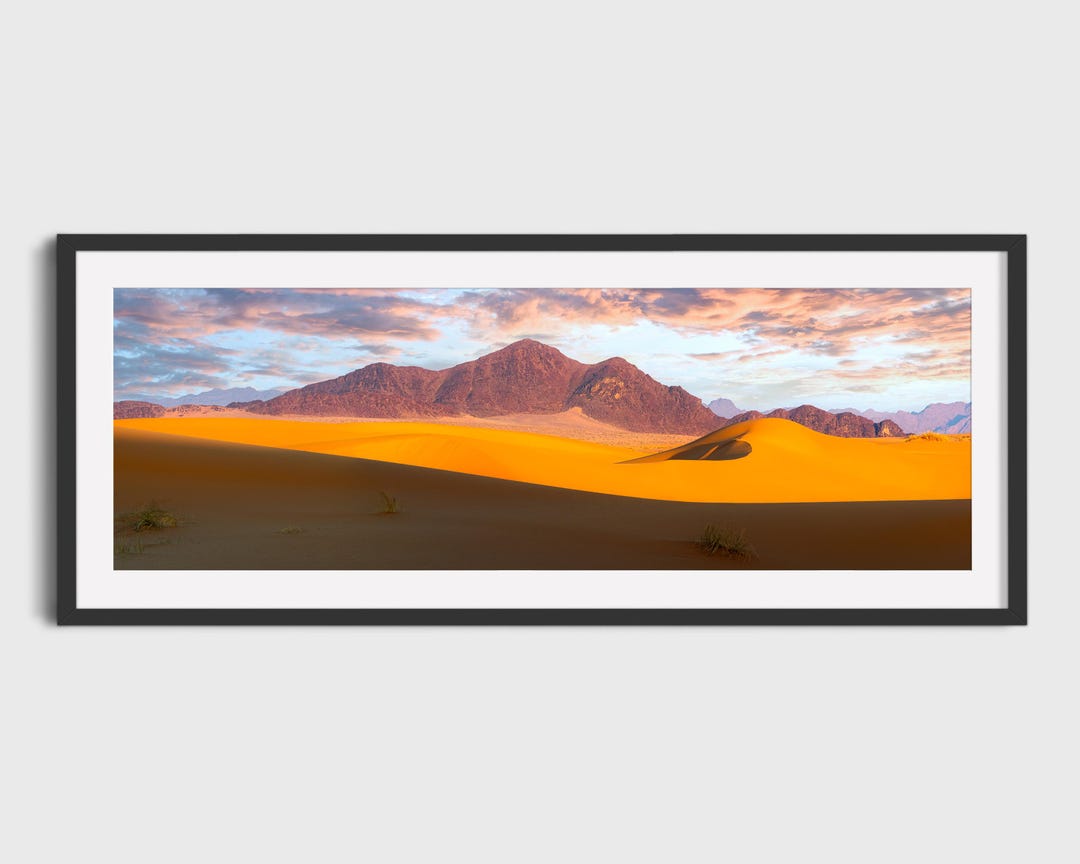 Mesmerizing Nafud Desert Sunset: Fine Art Landscape Print of Saudi ...