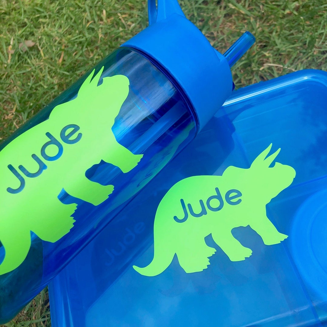 LABEL Only-personalised Kids Name Water Bottle Sticker-vinyl Name ...