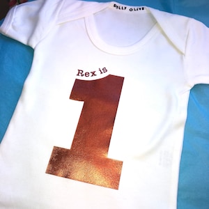 I Am 1-I Am One-personalised Age T-shirt-cake Smash T-shirt-1st ...