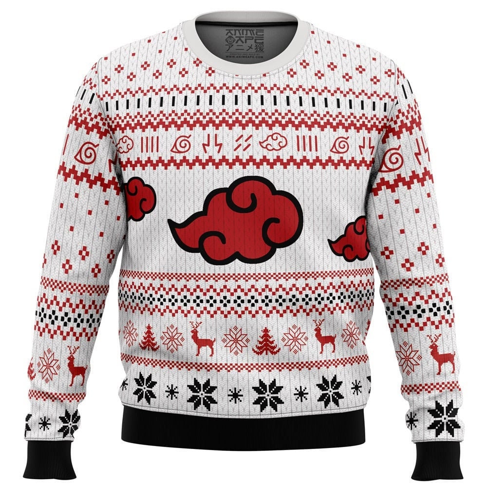 White Christmas Akatsuki Christmas Sweater sold by Atrocity Shameless ...