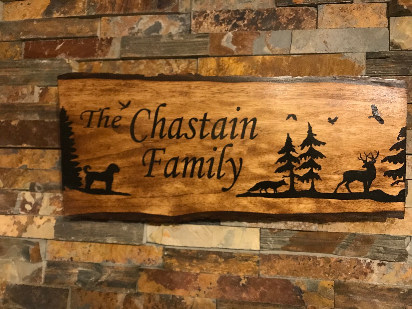 Camp Name Personalized Camp Sign Deer Sign address Sign | Etsy