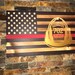 Custom Helmet Decal Rustic Flag wooden American Flag - Etsy