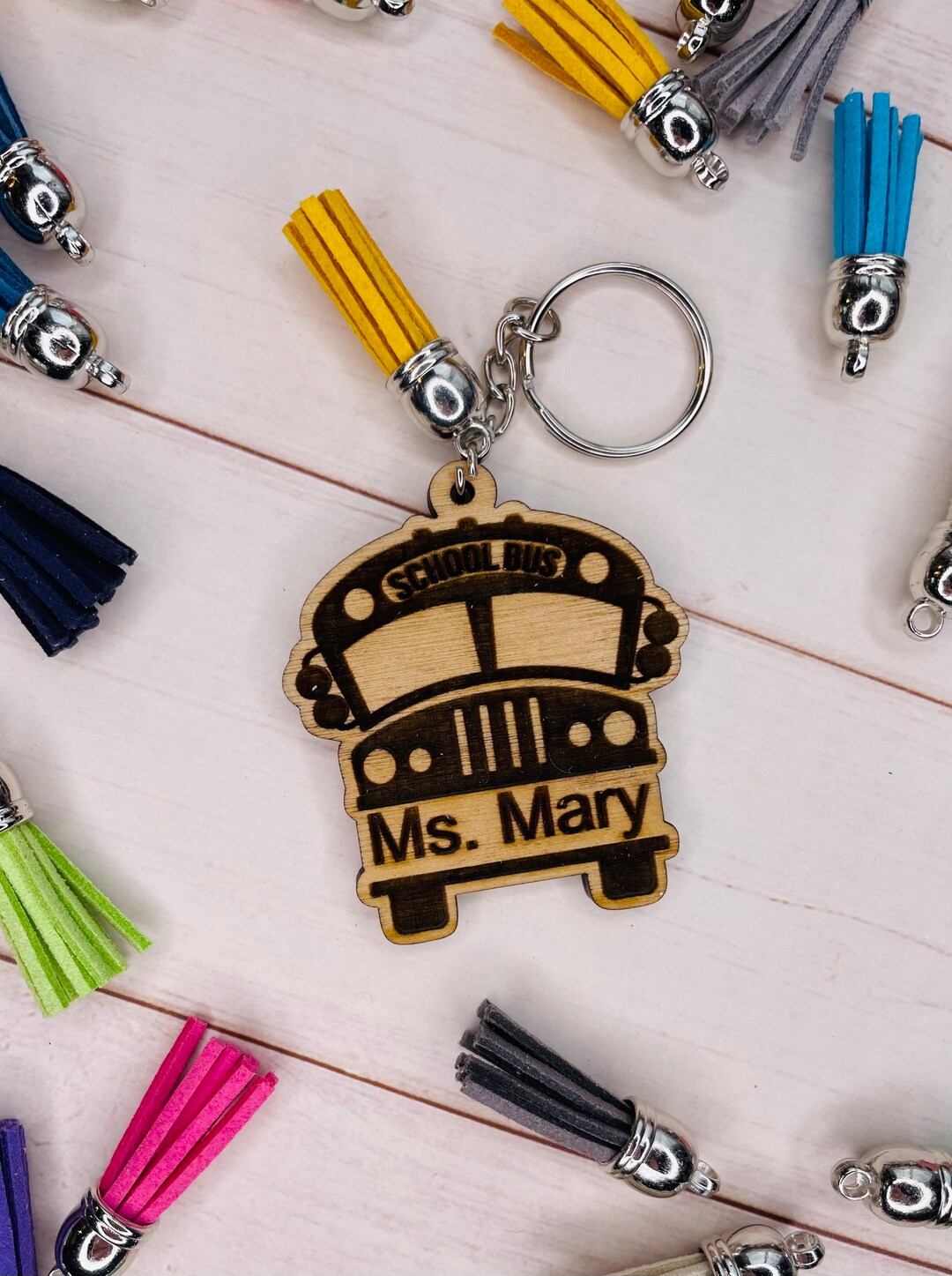Bus Driver Gift - School Bus Driver - Bus Key Chain - Bus Driver ...