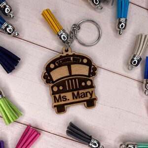 Bus Driver Gift - School Bus Driver - Bus Key Chain - Bus Driver ...