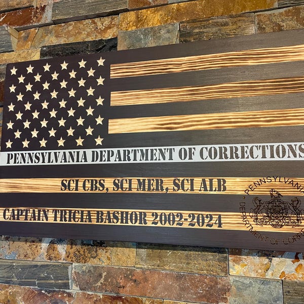 Correctional Officer Flag - Etsy