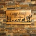 Custom Deer Camp Sign address Sign Personalized Sign for - Etsy