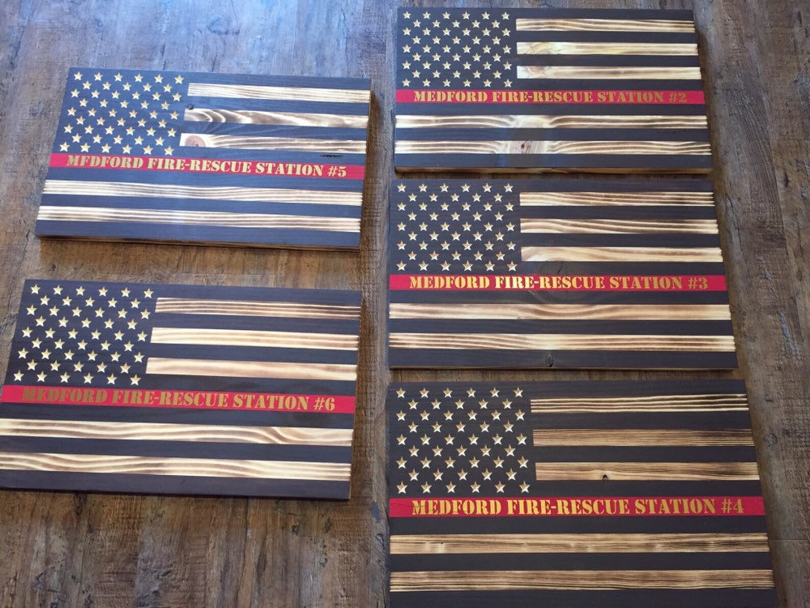 Vinyl Personalized Rustic Flag wooden American Flag Flag | Etsy