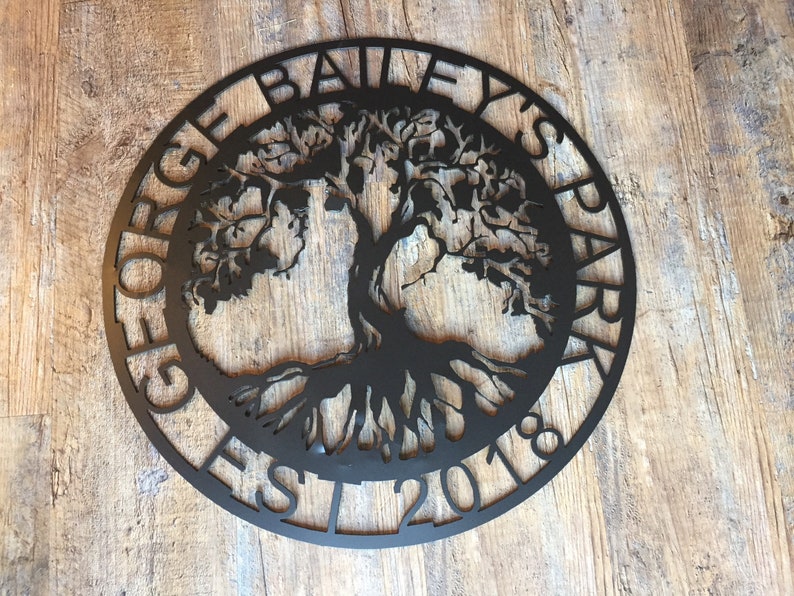 Tree of Life Metal Sign Tree of Life-custom Metal Signs | Etsy