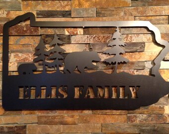 Plasma Cut Metal Sign - Etsy