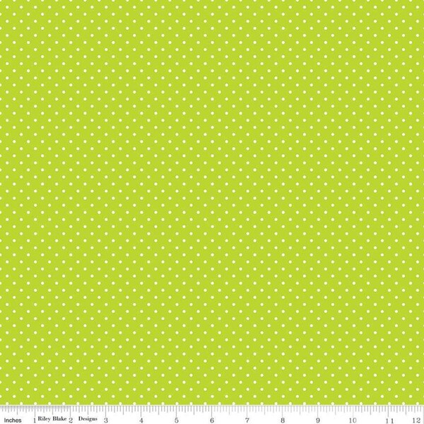 Lime Green and White Fabric - Etsy
