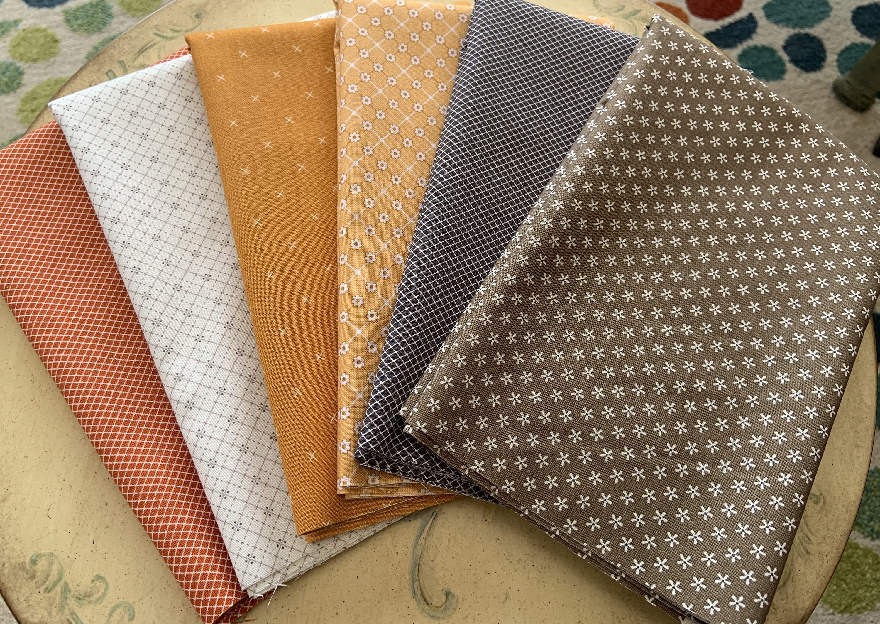 Fall Colors Fabric Bundle Fabrics Designed by Lori Holt From - Etsy