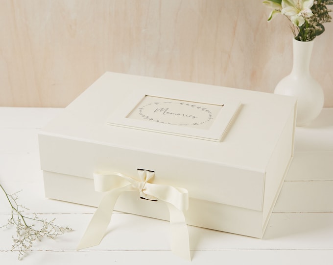 Memory Box, Glass Memory Pocket for Little Keepsakes and Love Notes ...