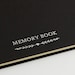 Large A4 Luxury Black Memory Book & 2 Signs Set - Perfect for Funeral ...