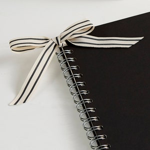 Large A4 Luxury Black Memory Book & 2 Signs Set - Perfect for Funeral ...