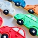 Car Birthday Cookies,baby Shower Car Cookies, Police Car Cookies ...