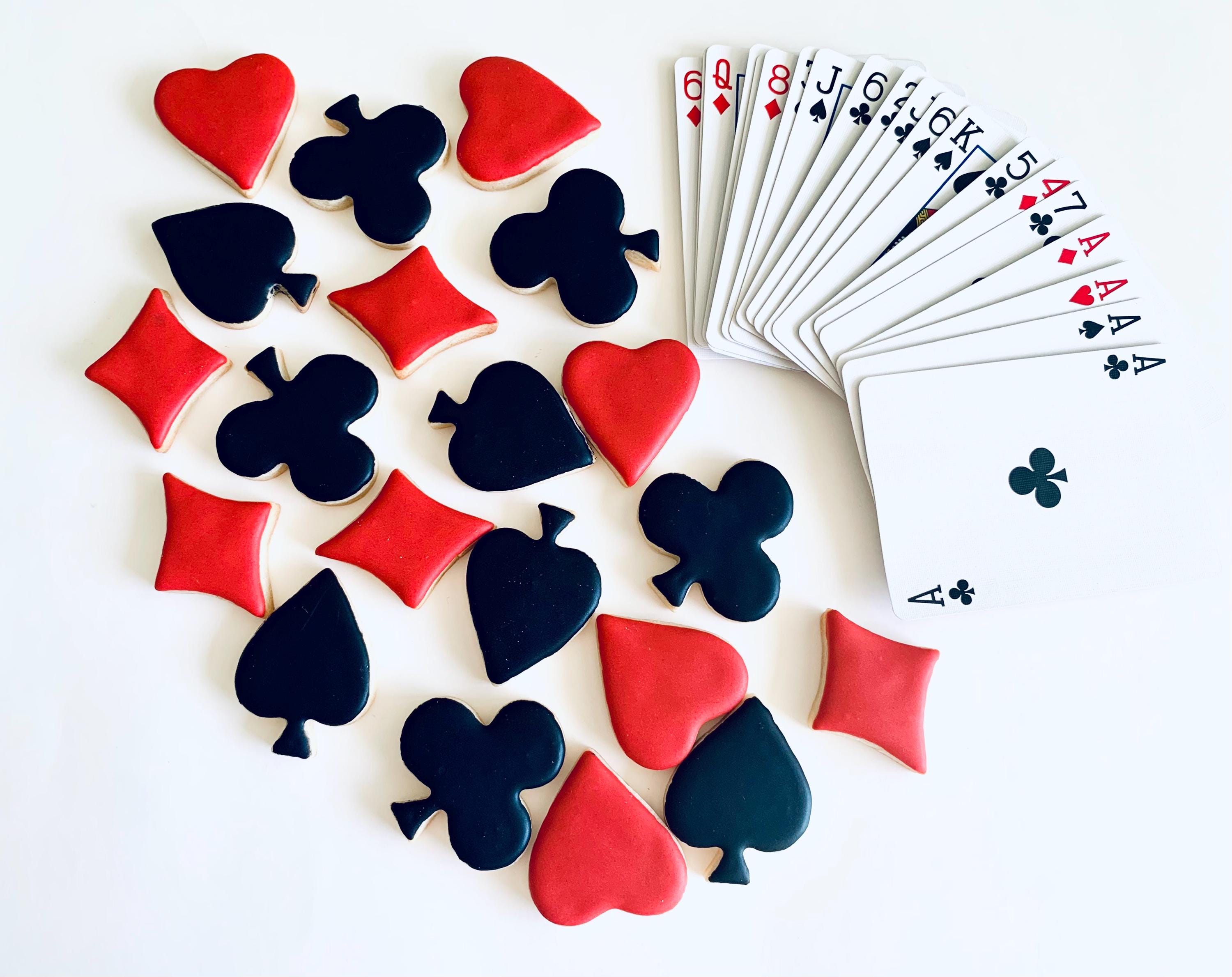 Poker Party Treats, Casino Night Sugar Cookies, Card Game, Winner ...
