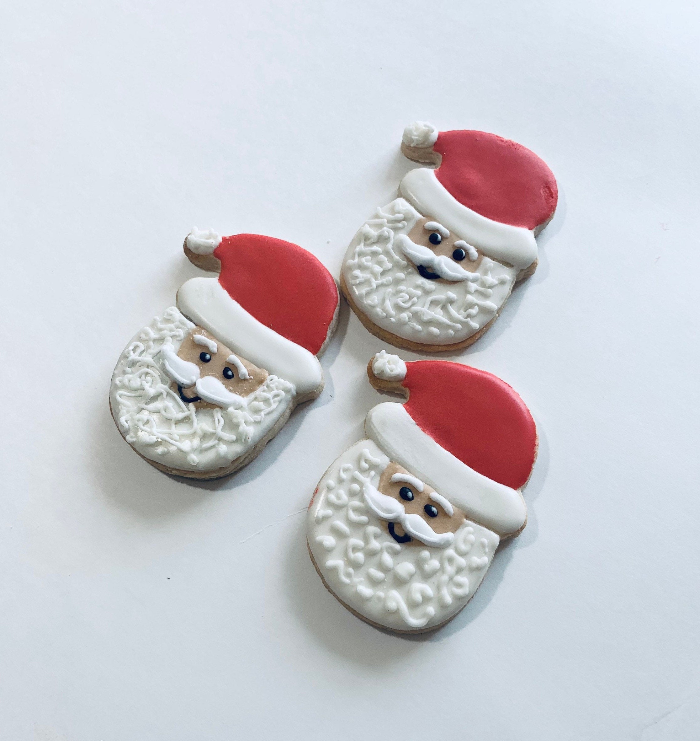 Santa Claus Sugar Cookies, Christmas Cookies, Holiday Cookies - Etsy