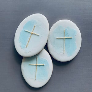Christian, Cross Sugar Cookies, Baptism Cookies, Religious Cookies ...