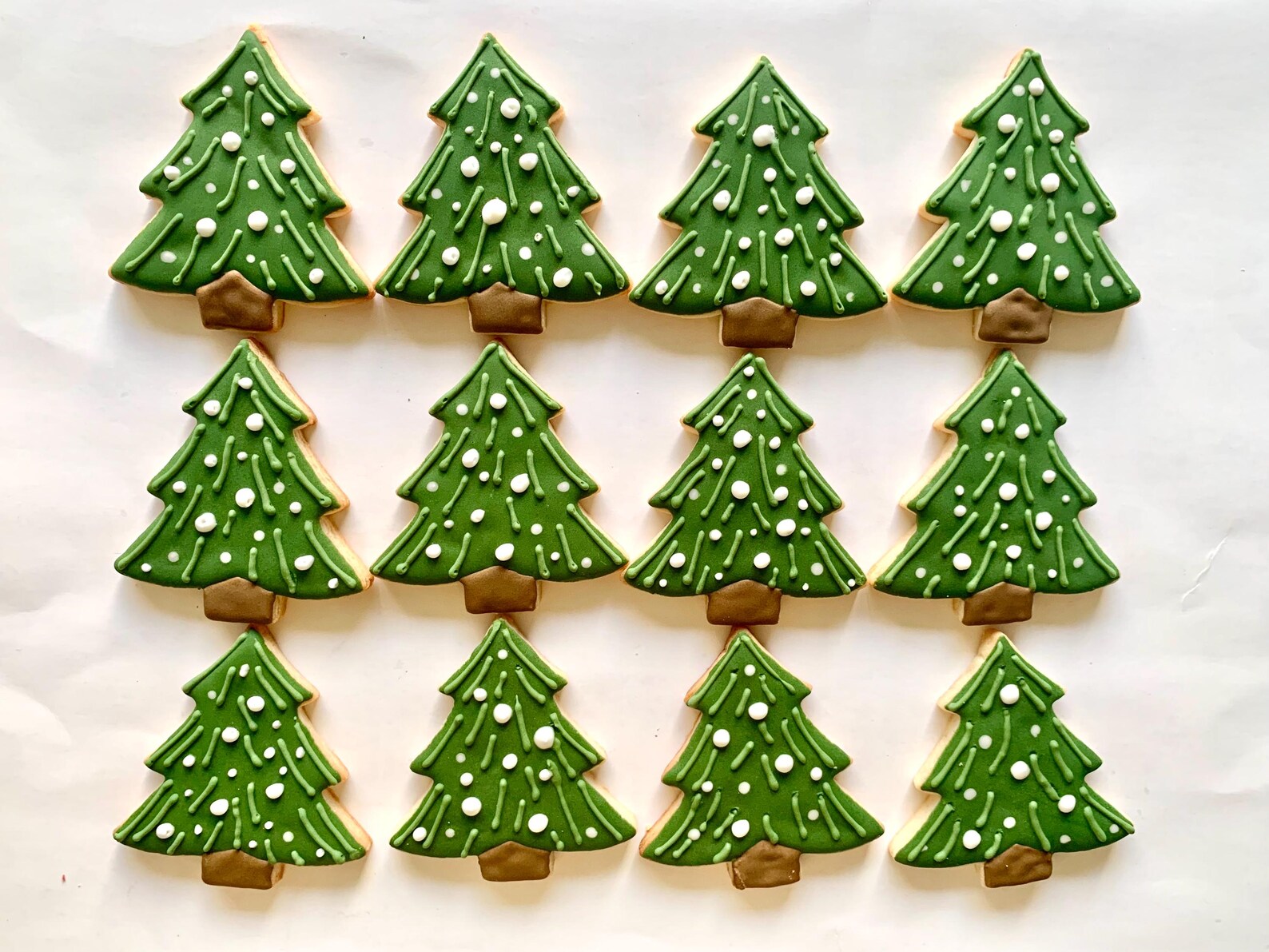 Frosty Season Sugar Cookies, Winter Travel, Forest, Pine Tree, Snowfall ...