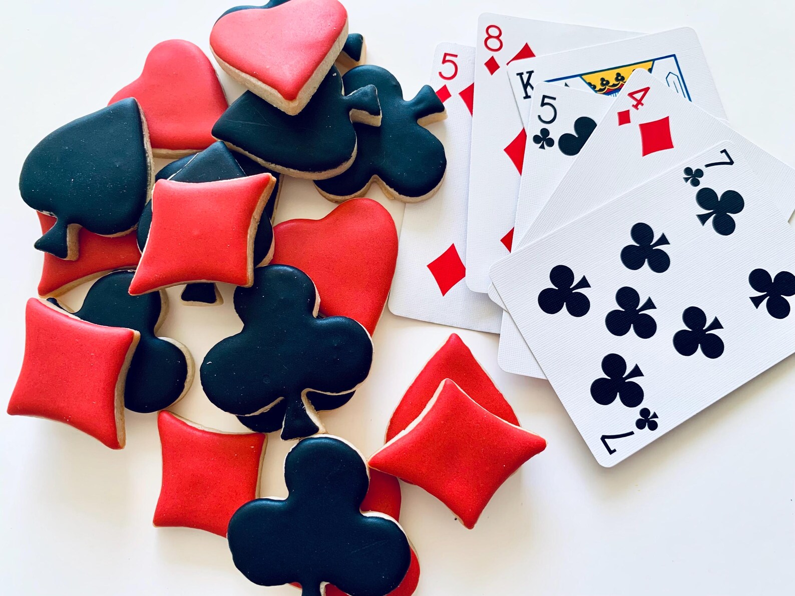 Poker Party Treats, Casino Night Sugar Cookies, Card Game, Winner ...