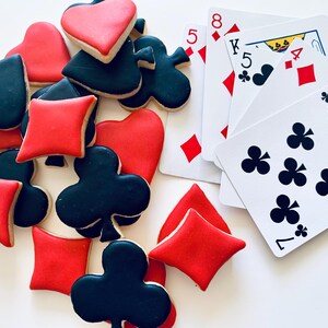 Poker Party Treats, Casino Night Sugar Cookies, Card Game, Winner ...