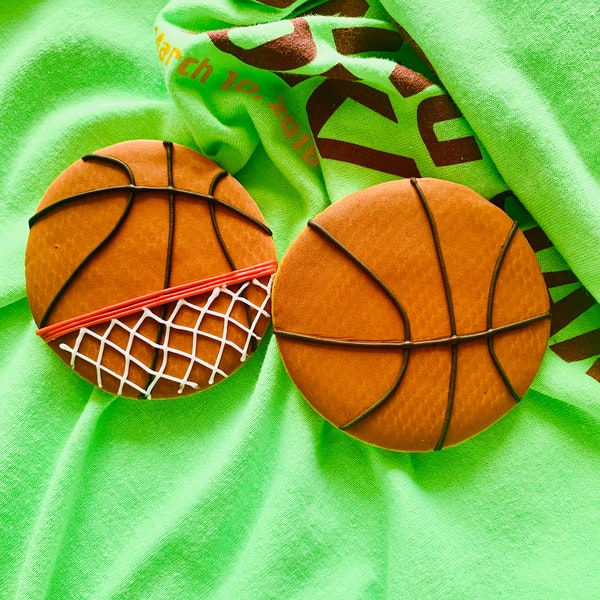 Basketball Cookies - Etsy