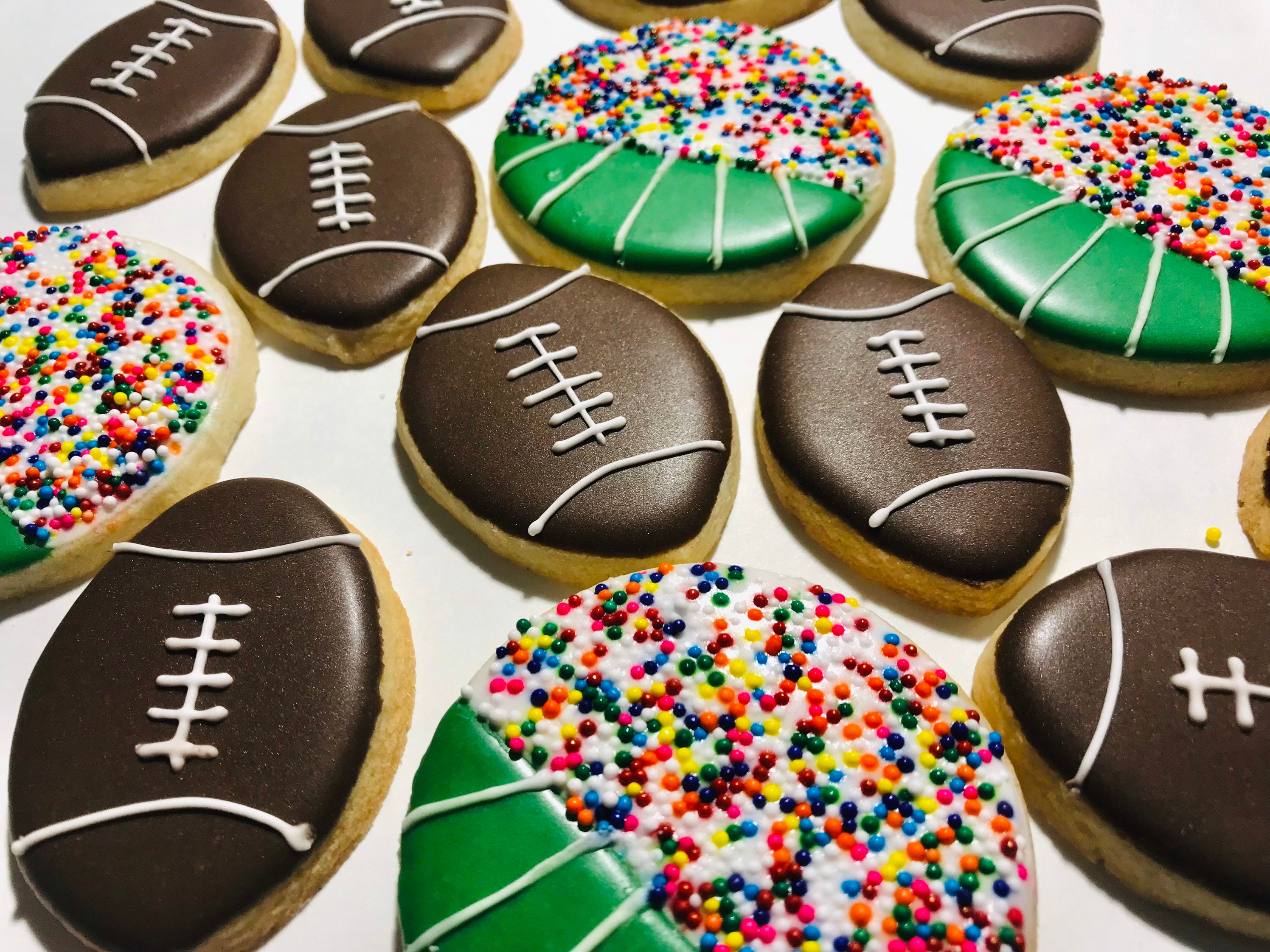 Score Big With Our American Football Sport Sugar Cookies. - Etsy