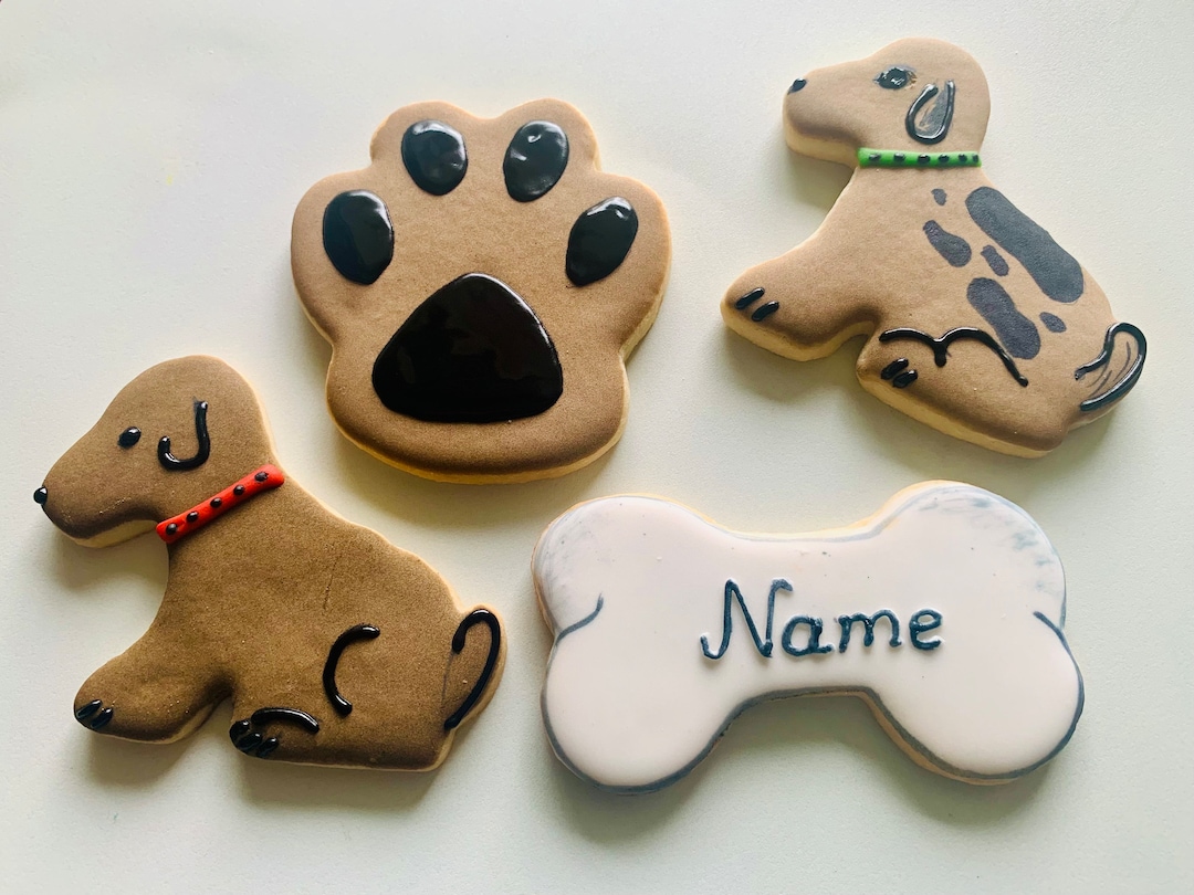 I Love My Dog Sugar Cookies. Dog Lover’s Cookie, Cookie for Animal ...