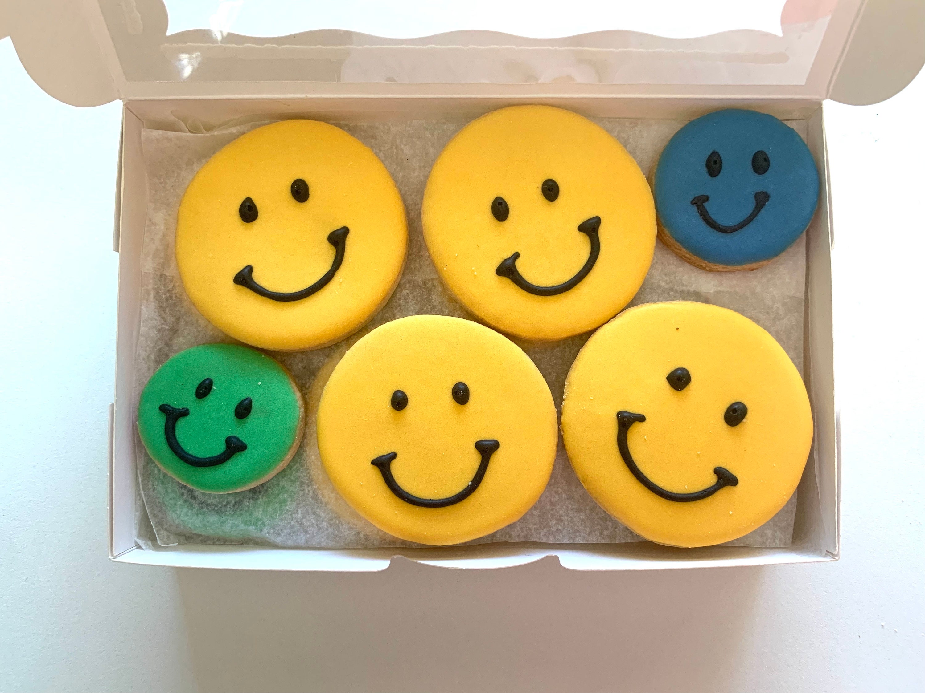 Smiley Face Party Set Sugar Cookies. Bright, Fun, and Delicious ...