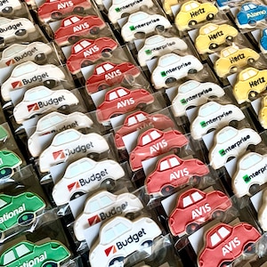 Car Birthday Cookies,baby Shower Car Cookies, Police Car Cookies ...